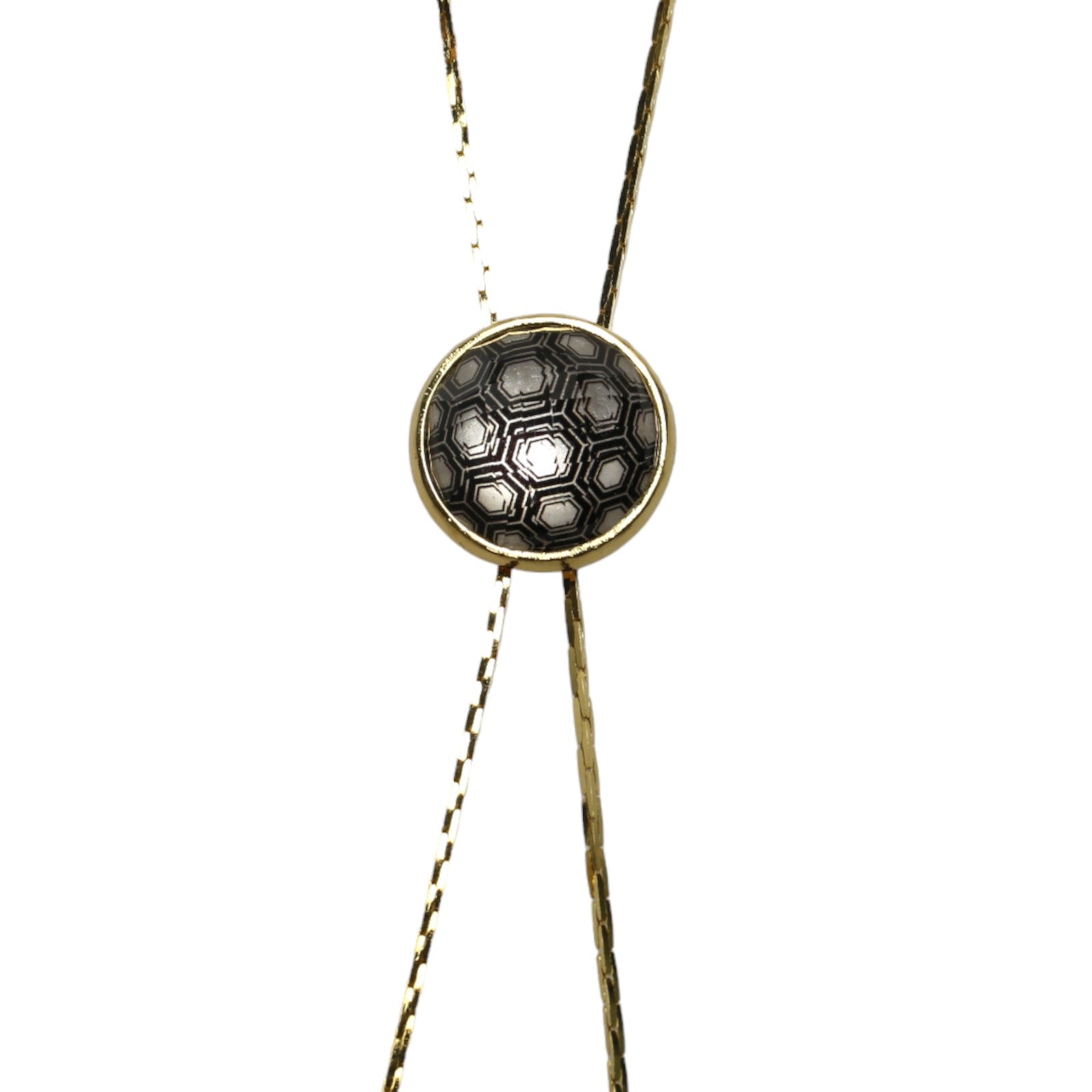 Chain Bolo Tie Tortoise Shell Black Men Women – TAMARUSAN